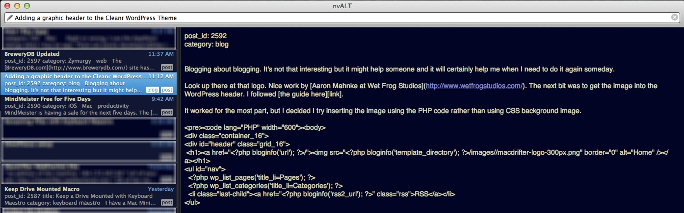 The Color of Plain Text - Macdrifter